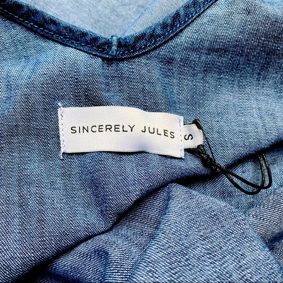 Sincerly Jules | Dresses | Sincerely Jules Ruby Denim Dress | Poshmark